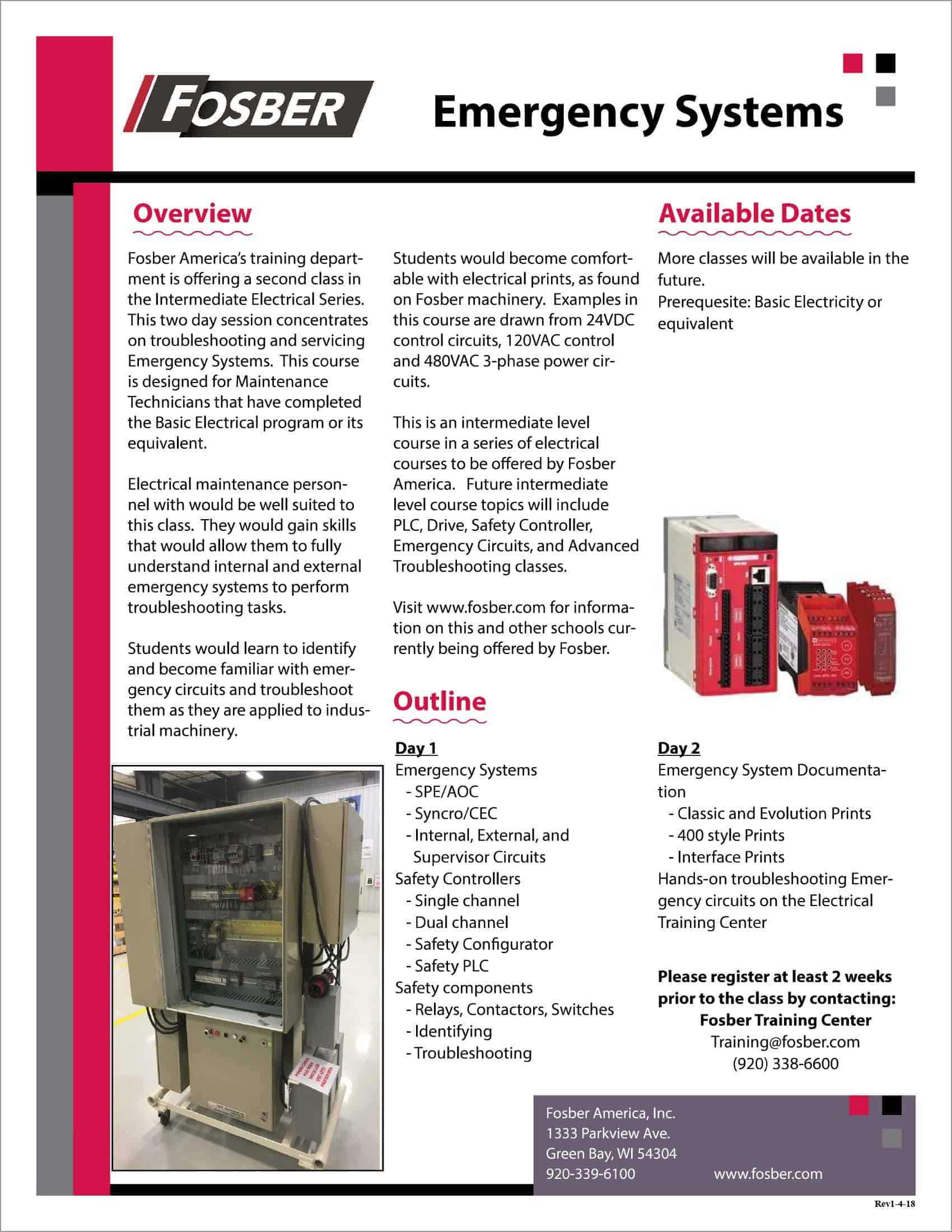 Training - Fosber USA